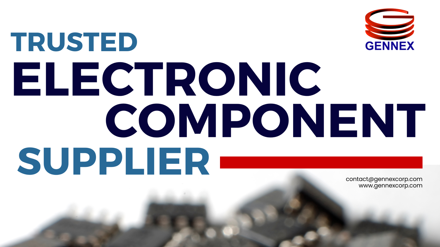Electronic Components Distributor Singapore | Gennex Singapore.