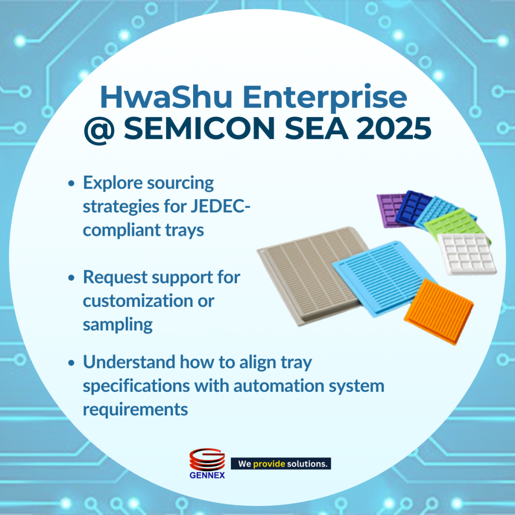 HwaShu SEMICON SEA 2025 in Singapore - Gennex